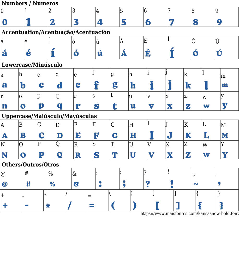 Kansas New Bold Font: Free Download | MaisFontes