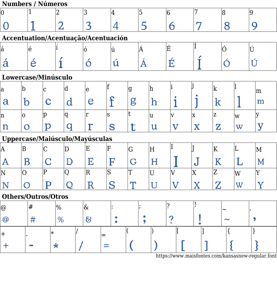 Kansas New Regular: Free Font Download | MaisFontes