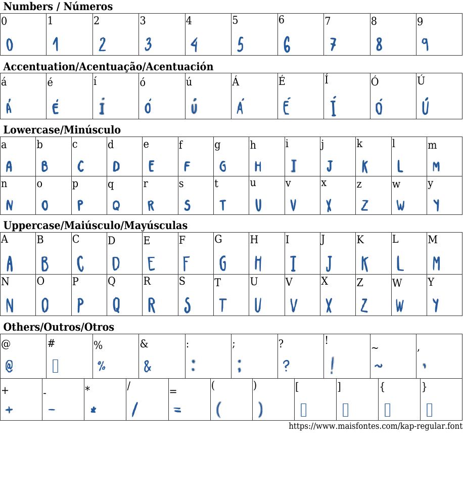 Kap Regular: Free Font Download | MaisFontes