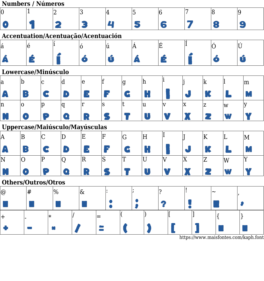 Kaph: Free Font Download | MaisFontes