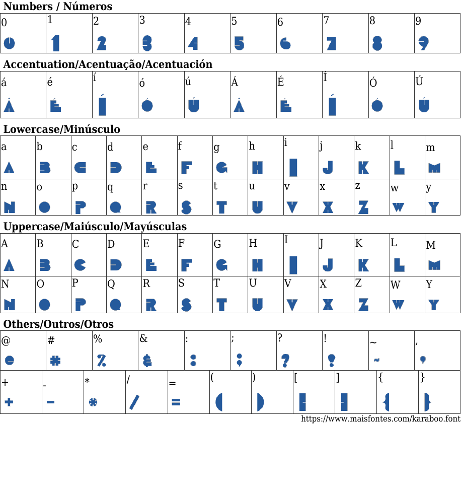 Karaboo: Free Font Download | MaisFontes