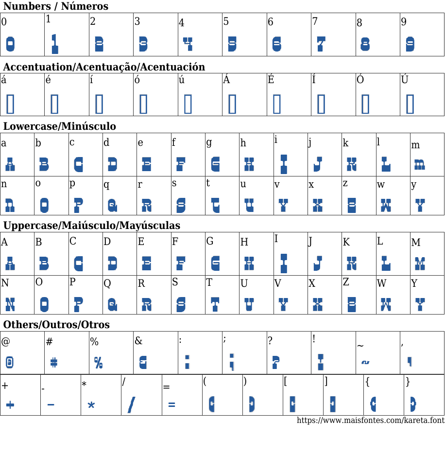Kareta: Free Font Download | MaisFontes