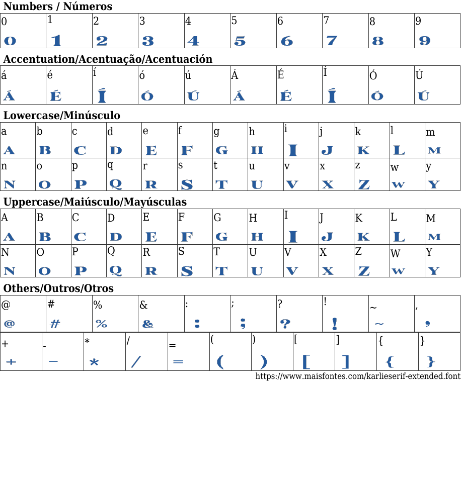 Karlie Serif Extended: Free Font Download | MaisFontes