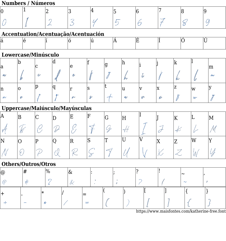 Katherine Signature: Free Font Download | MaisFontes