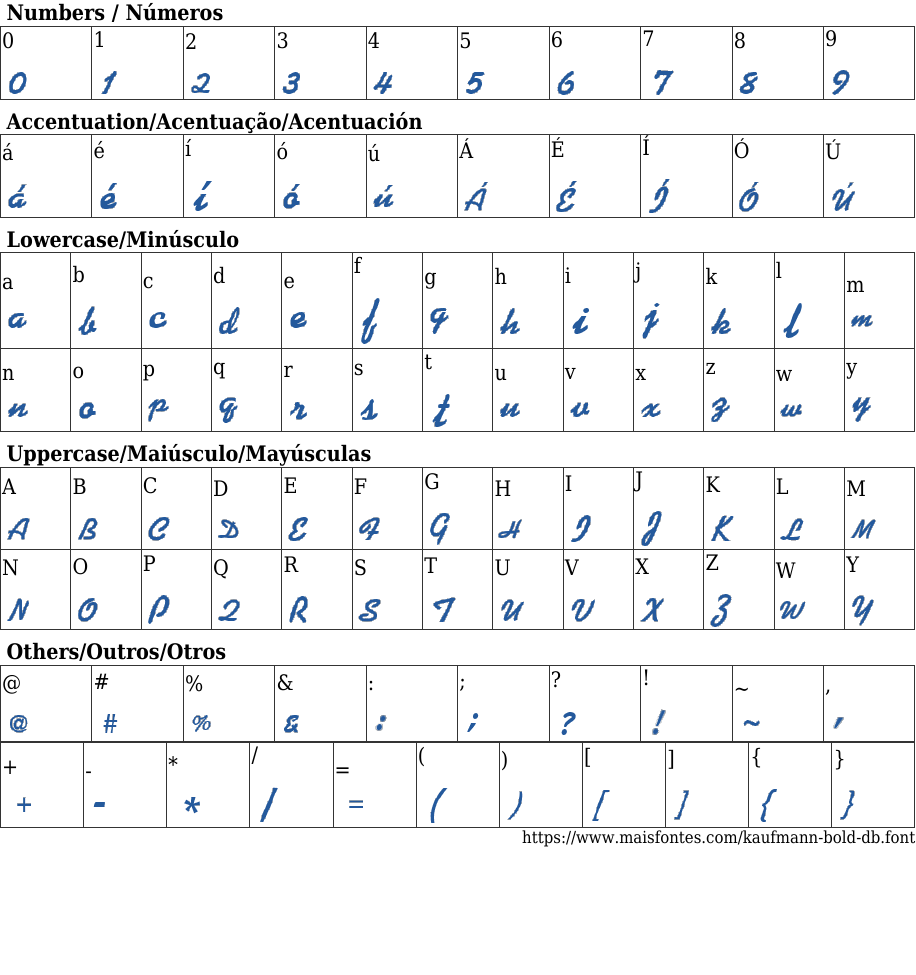 Kaufmann Bold DB: Free Font Download | MaisFontes