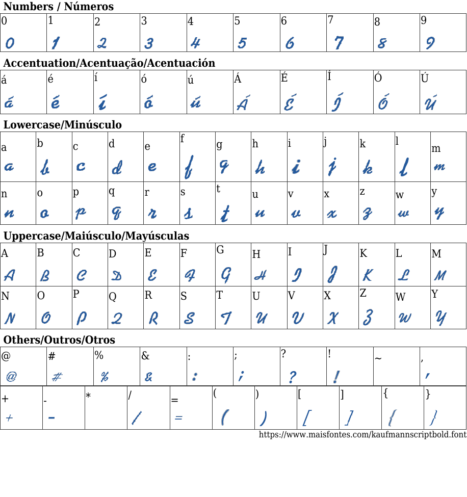 Kaufmann Script Bold: Free Font Download | MaisFontes