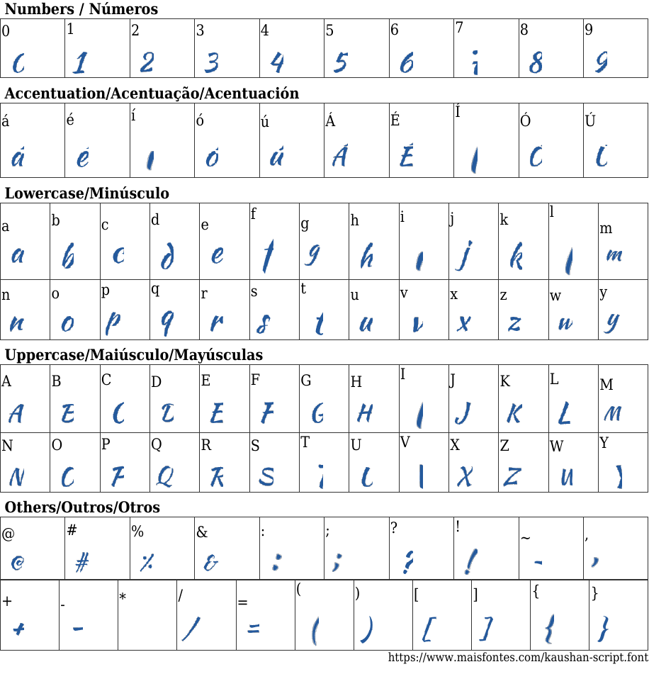 Kaushan Script Free Font Download Maisfontes