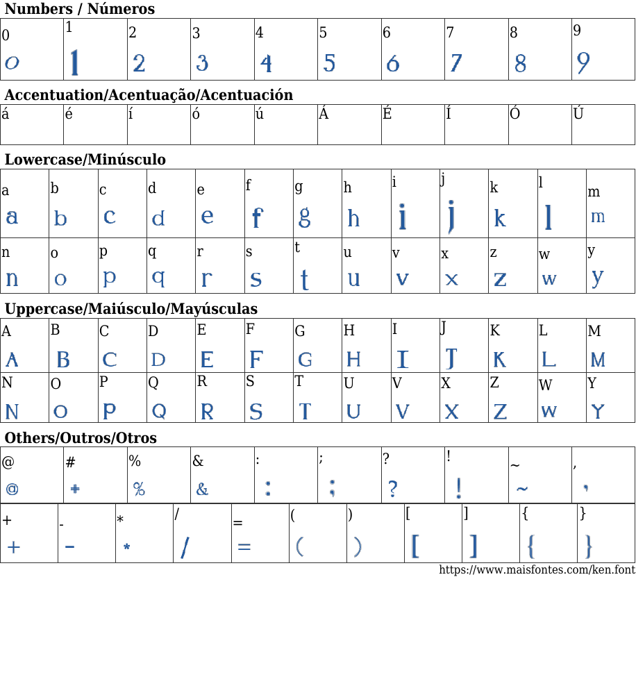 Ken: Free Font Download | MaisFontes