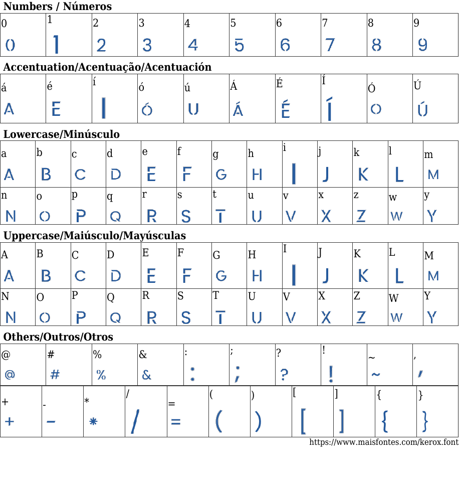 Kerox: Descargar Fuente Gratis | MaisFontes