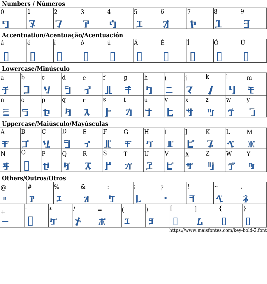 Key Bold: Free Font Download | MaisFontes