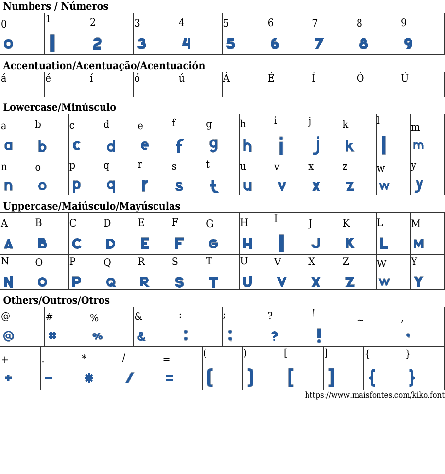 Kiko: Free Font Download | MaisFontes