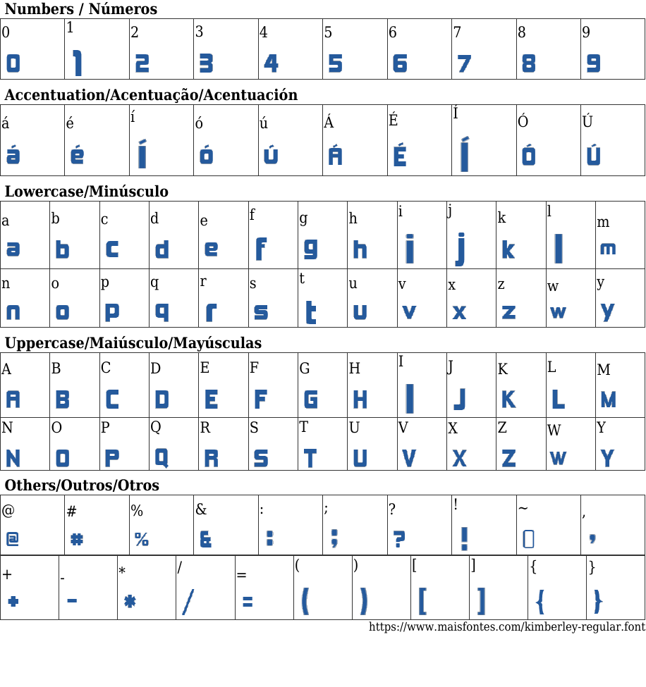 Kimberley Regular: Download Free Font | MaisFontes