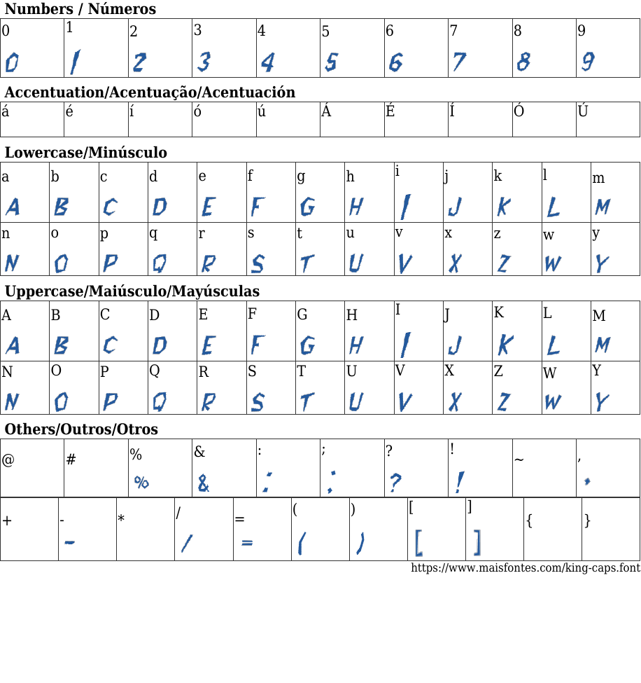 King Caps: Baixar Fonte Grátis | MaisFontes
