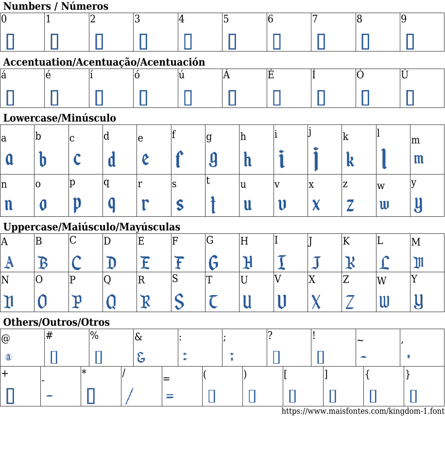 Kingdom Regular: Download Free Font | MaisFontes