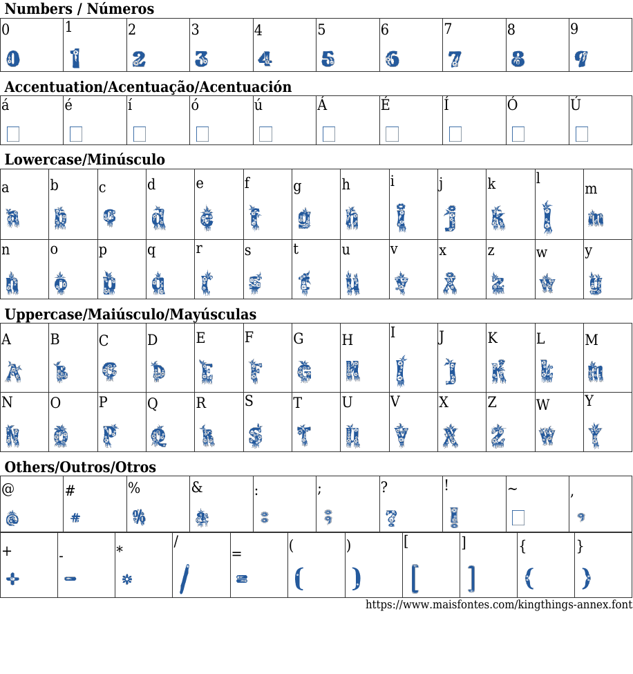 Kingthings Annex: Free Font Download | MaisFontes