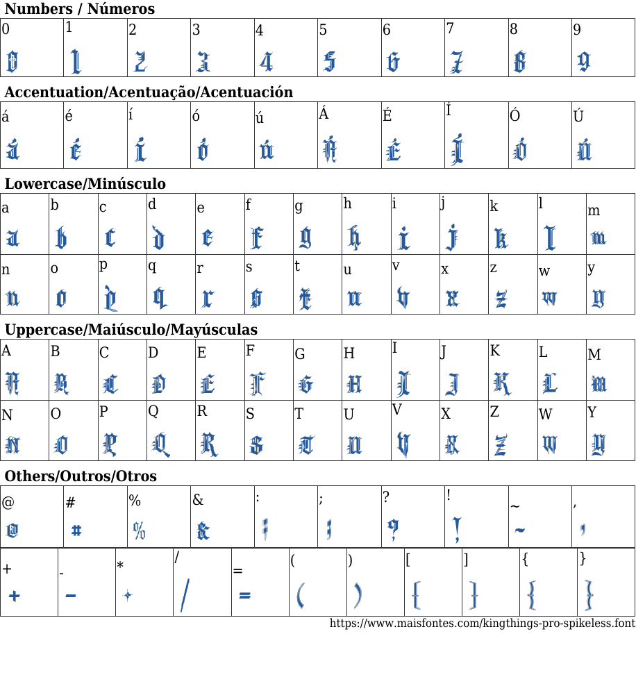 Kingthings Pro Spikeless: Free Font Download | MaisFontes