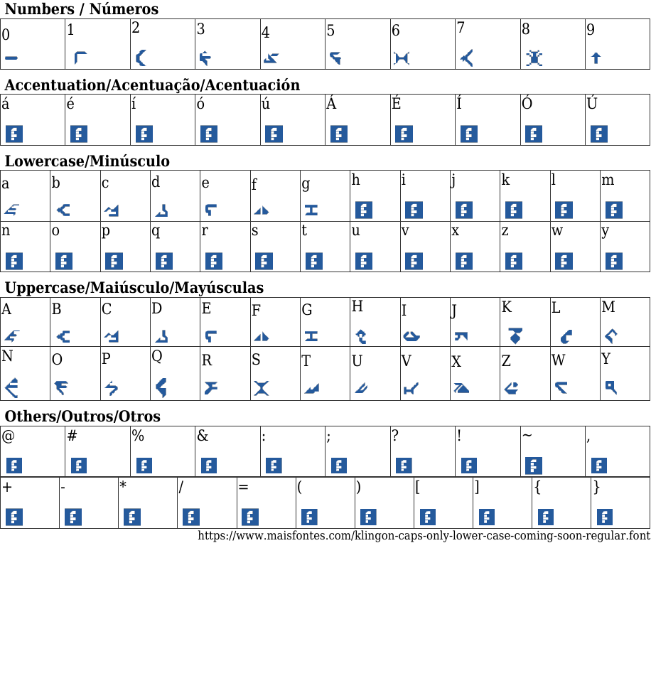 KLINGON CAPS: Baixar Fonte Grátis | MaisFontes