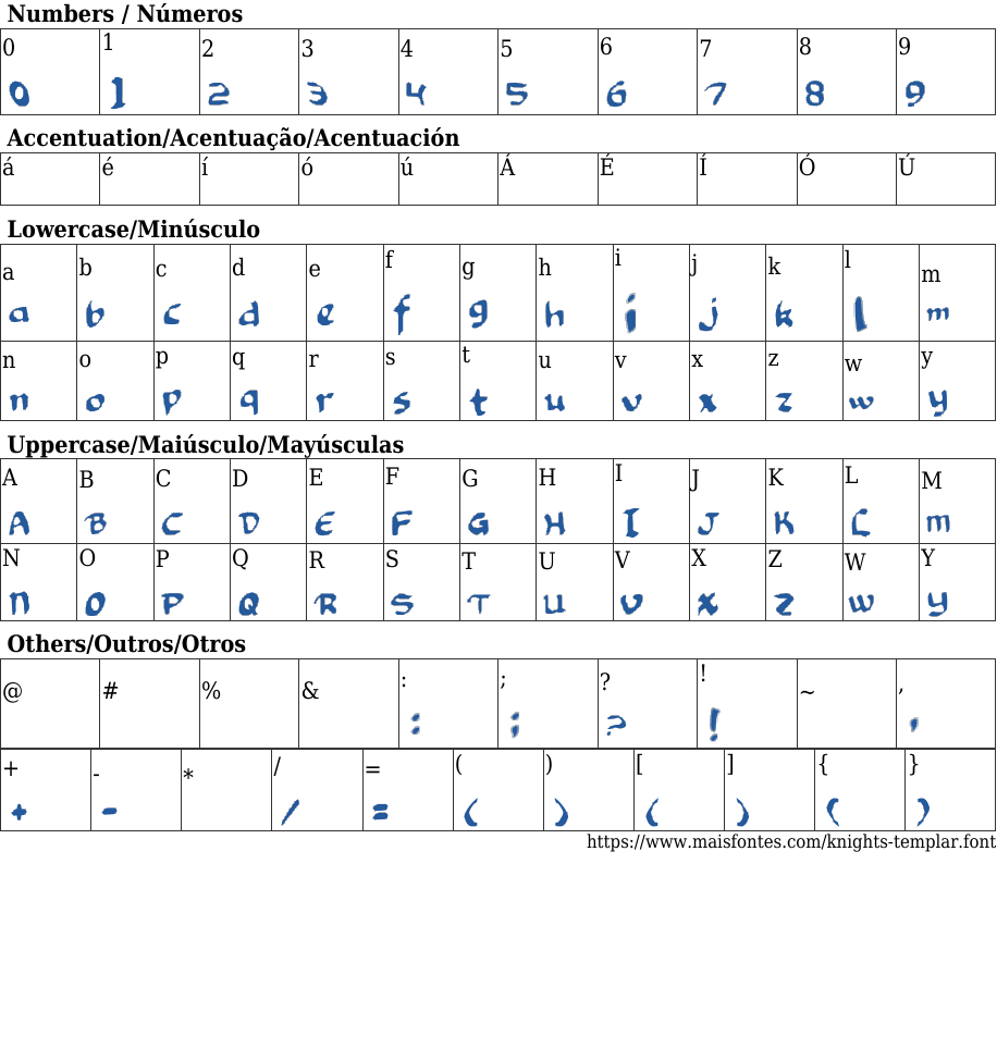 Knights Templar: Free Font Download | MaisFontes
