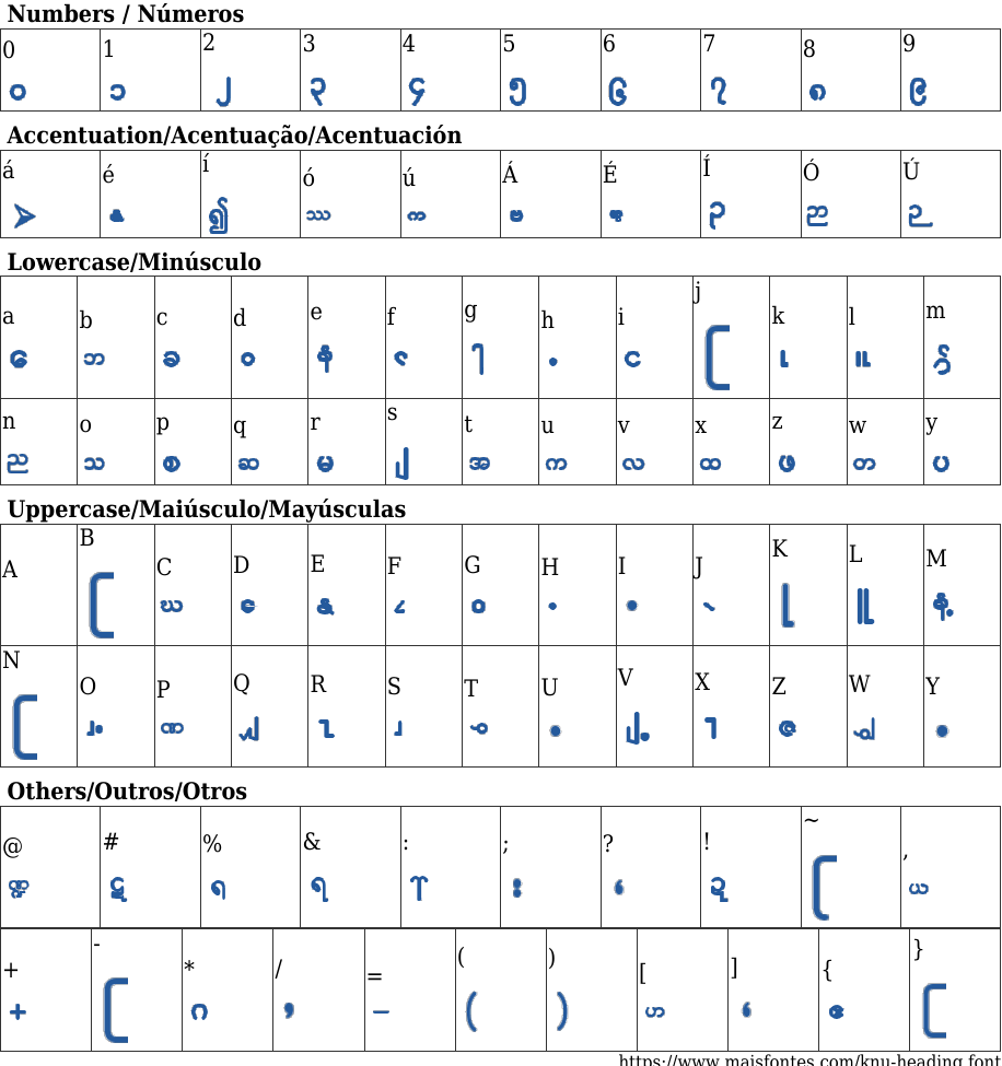 KNU heading Font: Free Download | MaisFontes