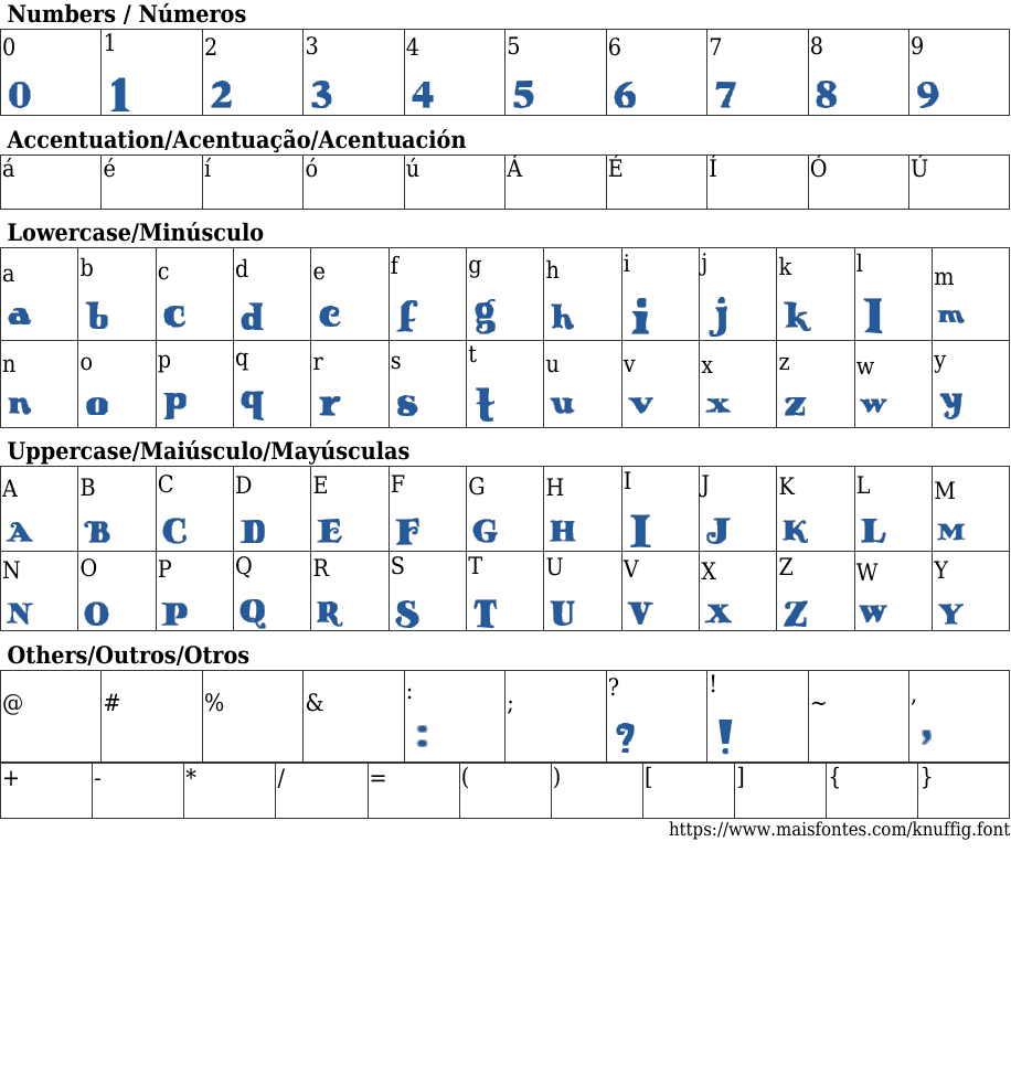 Knuffig: Free Font Download | MaisFontes