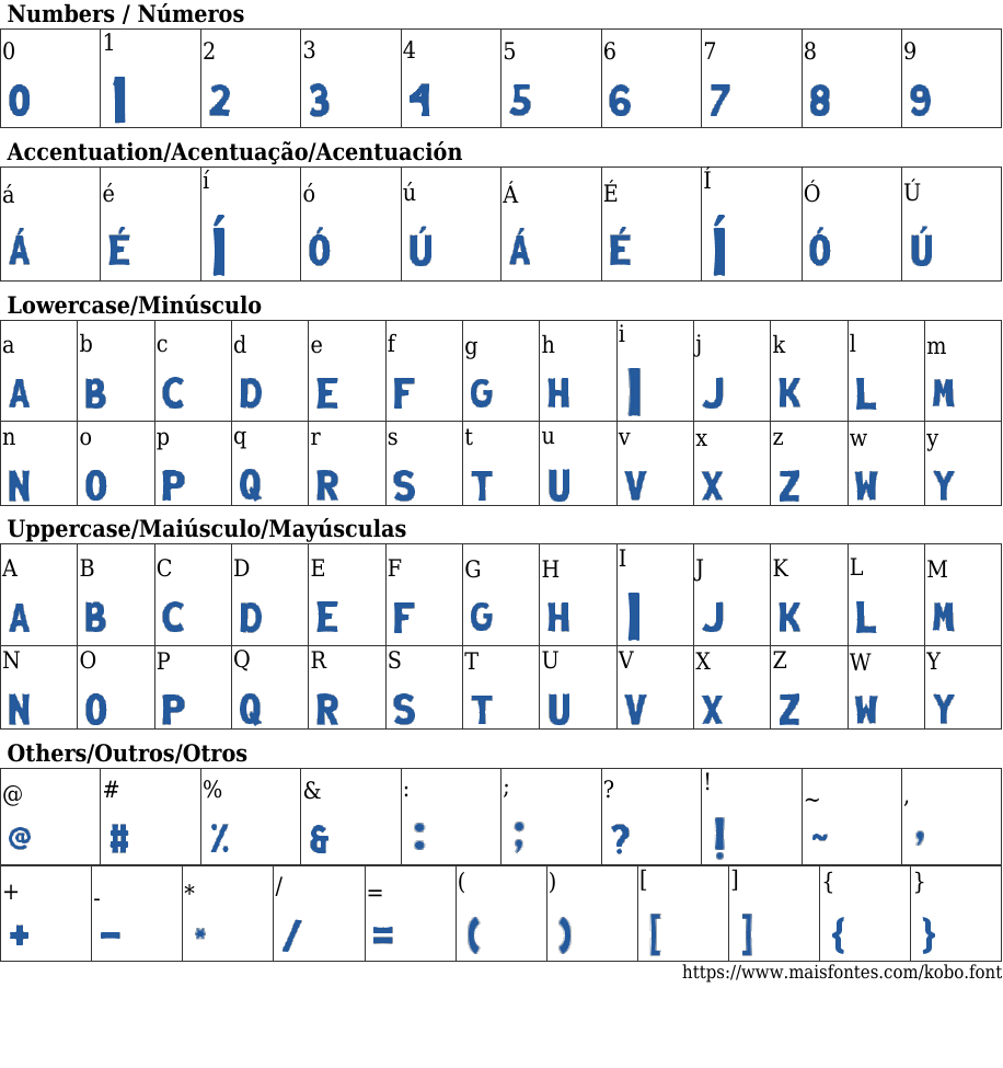 KOBO Font: Free Download | MaisFontes