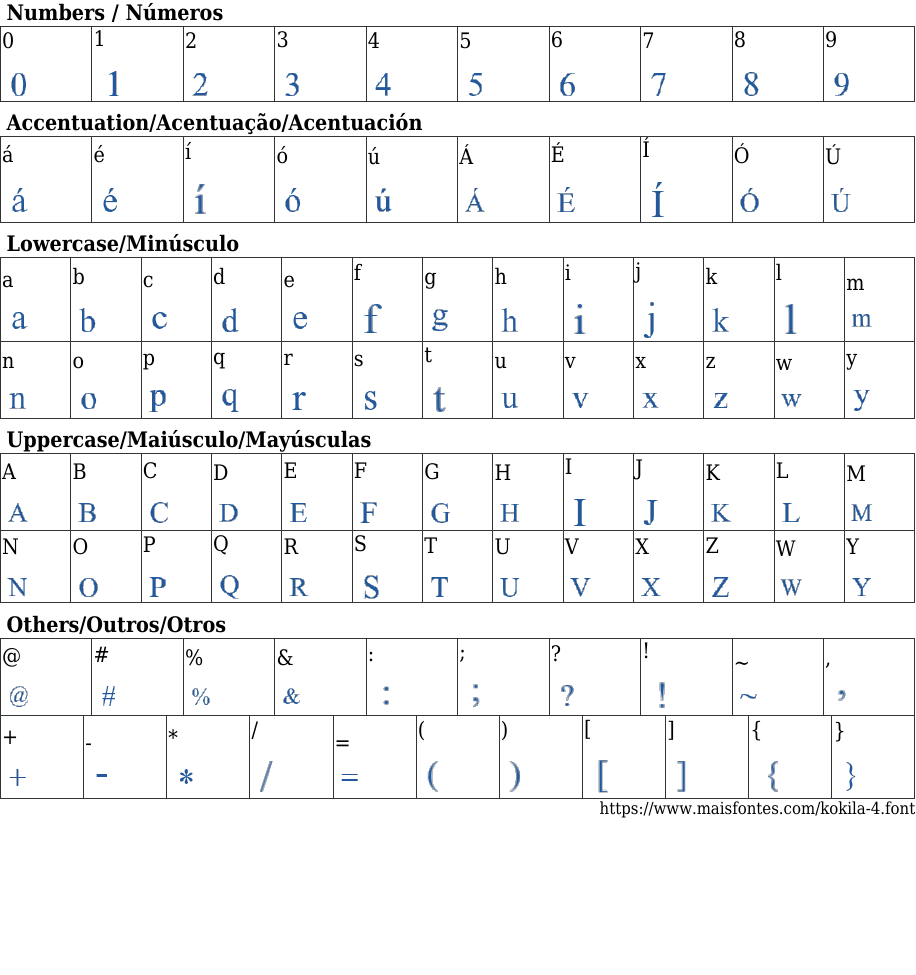 Kokila: Free Font Download | MaisFontes