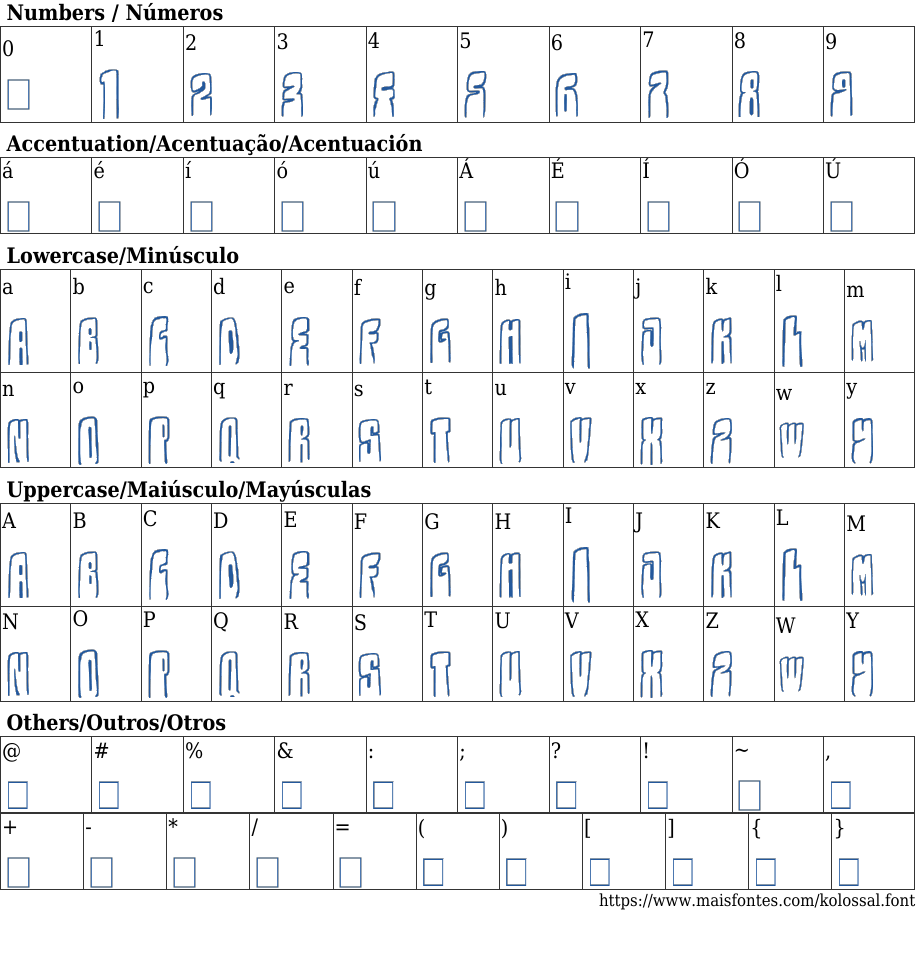 Kolossal: Baixar Fonte Grátis | MaisFontes