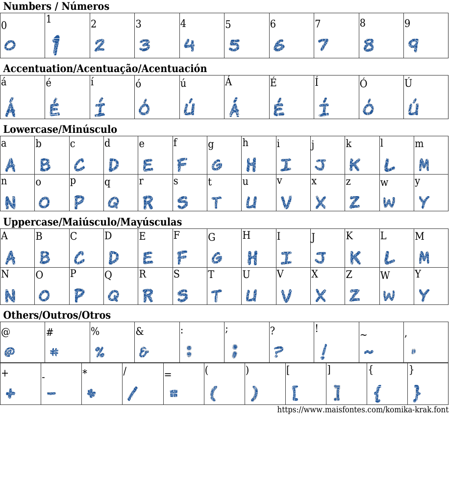 Komika Krak: Free Font Download | MaisFontes