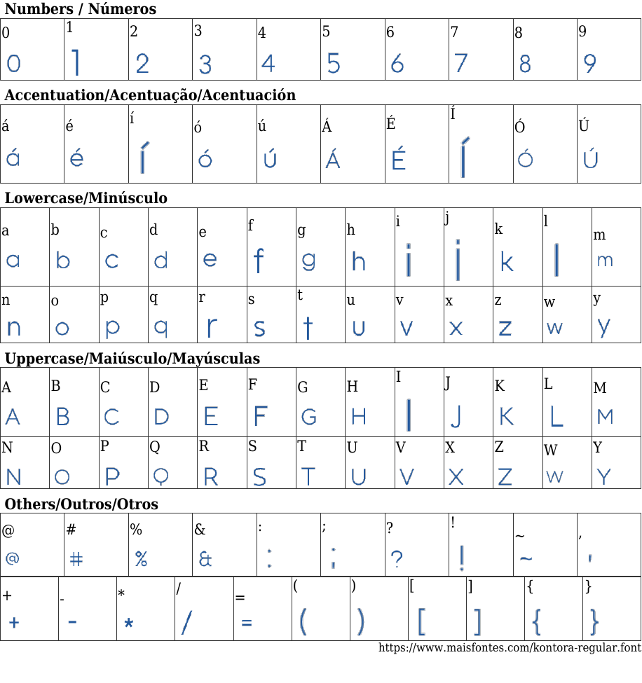 Kontora Regular: Free Font Download | MaisFontes