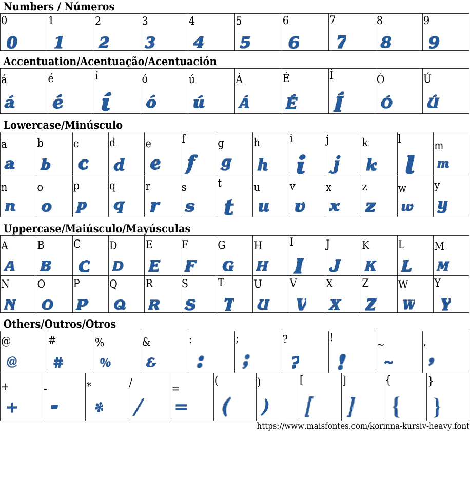Korinna Kursiv Heavy Font: Free Download | MaisFontes