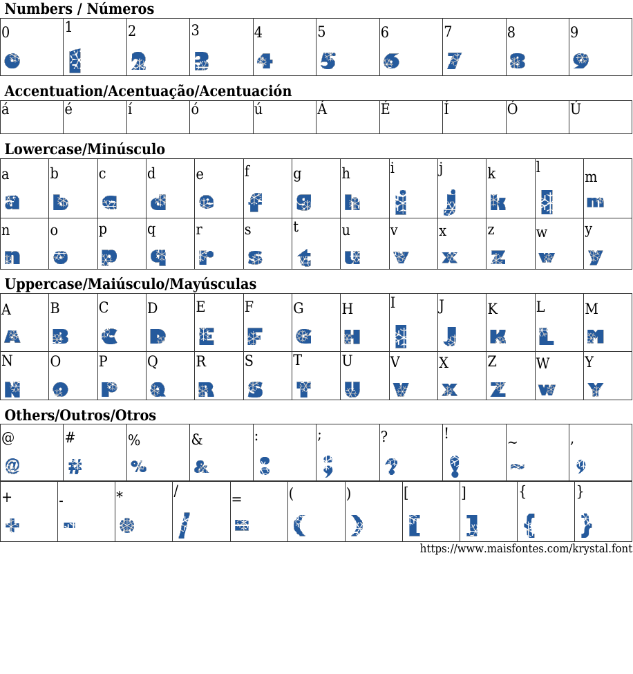 Krystal: Free Font Download | MaisFontes