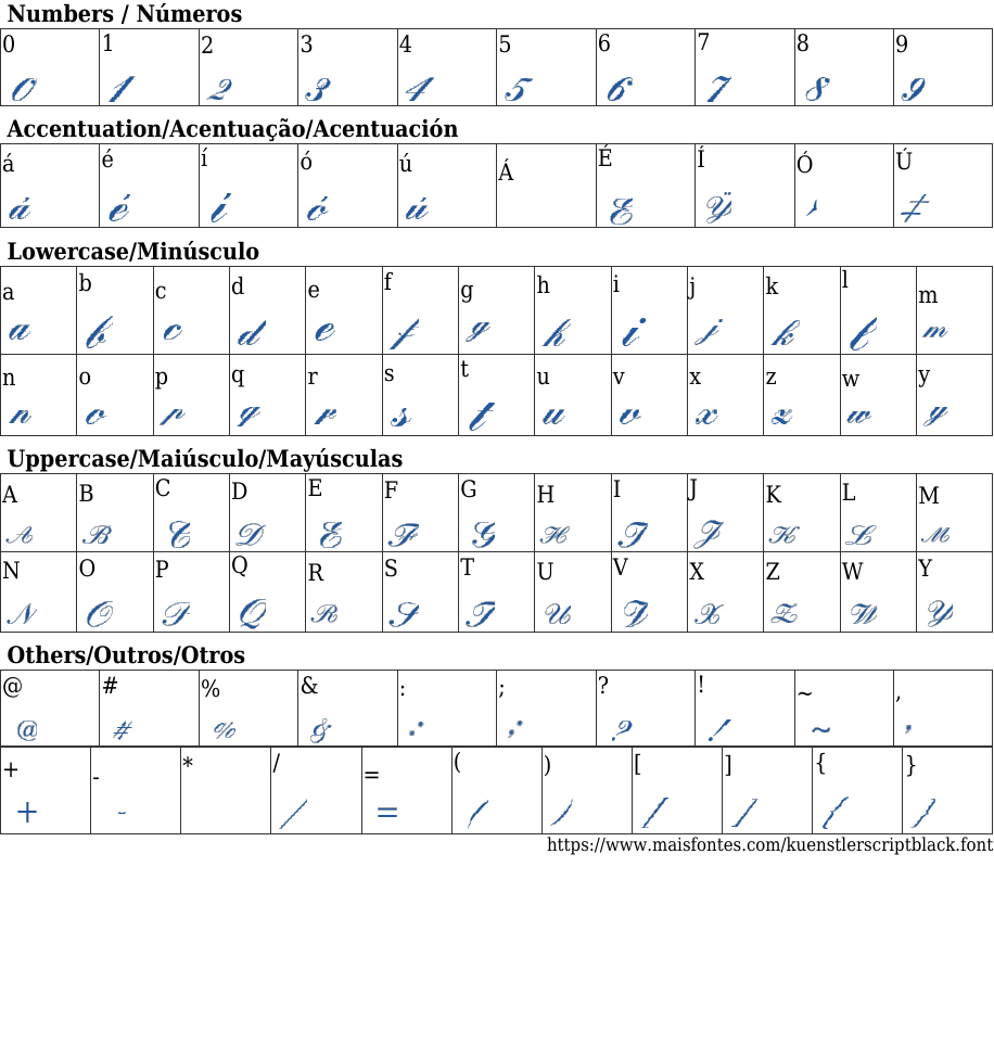 Kuenstler Script Black Font: Free Download | MaisFontes