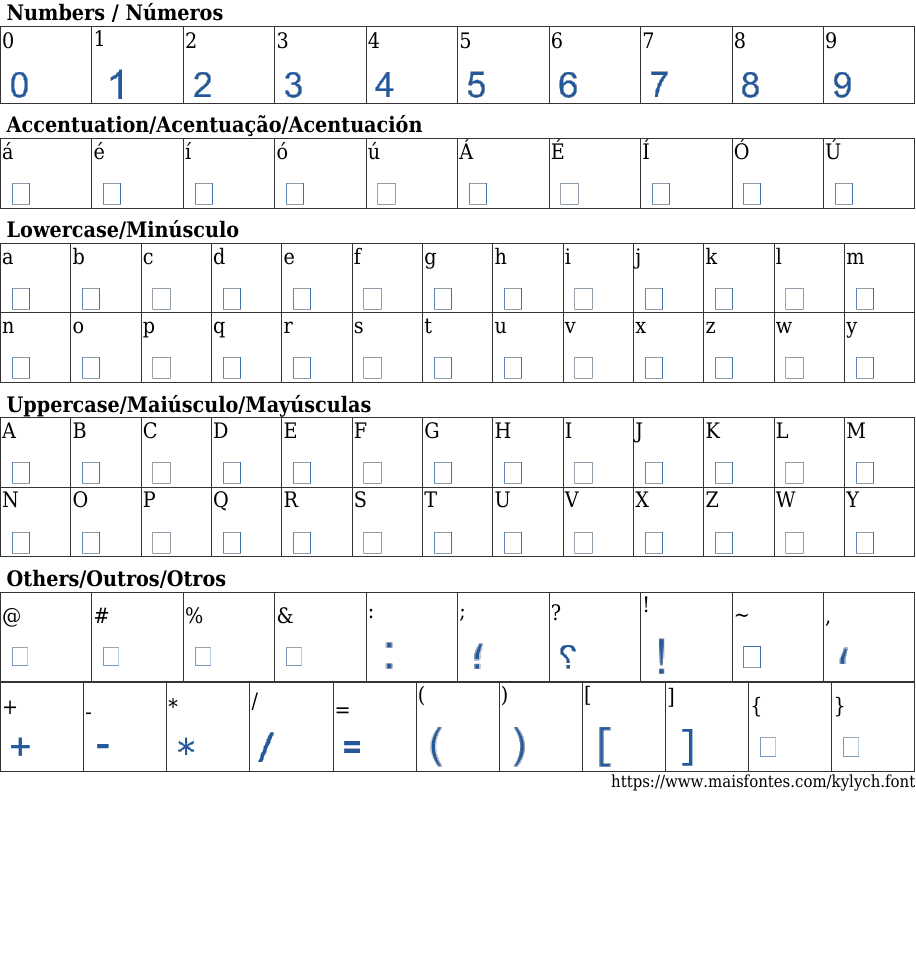Kylych: Baixar Fonte Grátis | MaisFontes