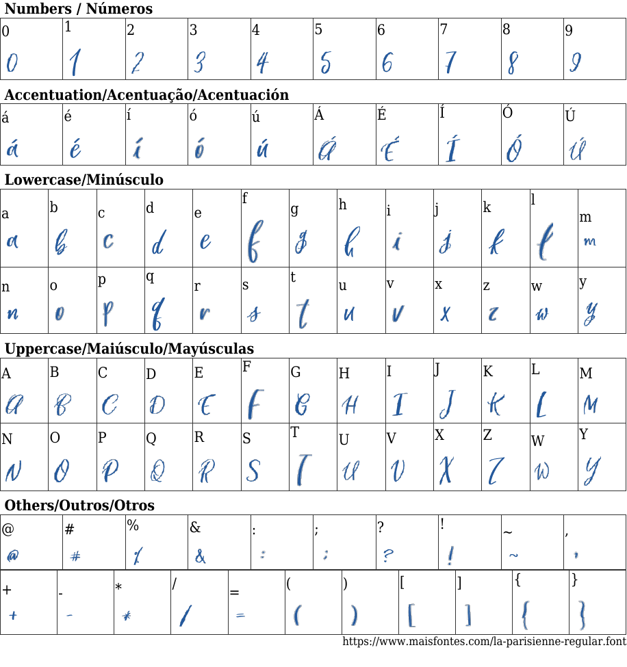 La Parisienne Regular: Free Font Download | MaisFontes