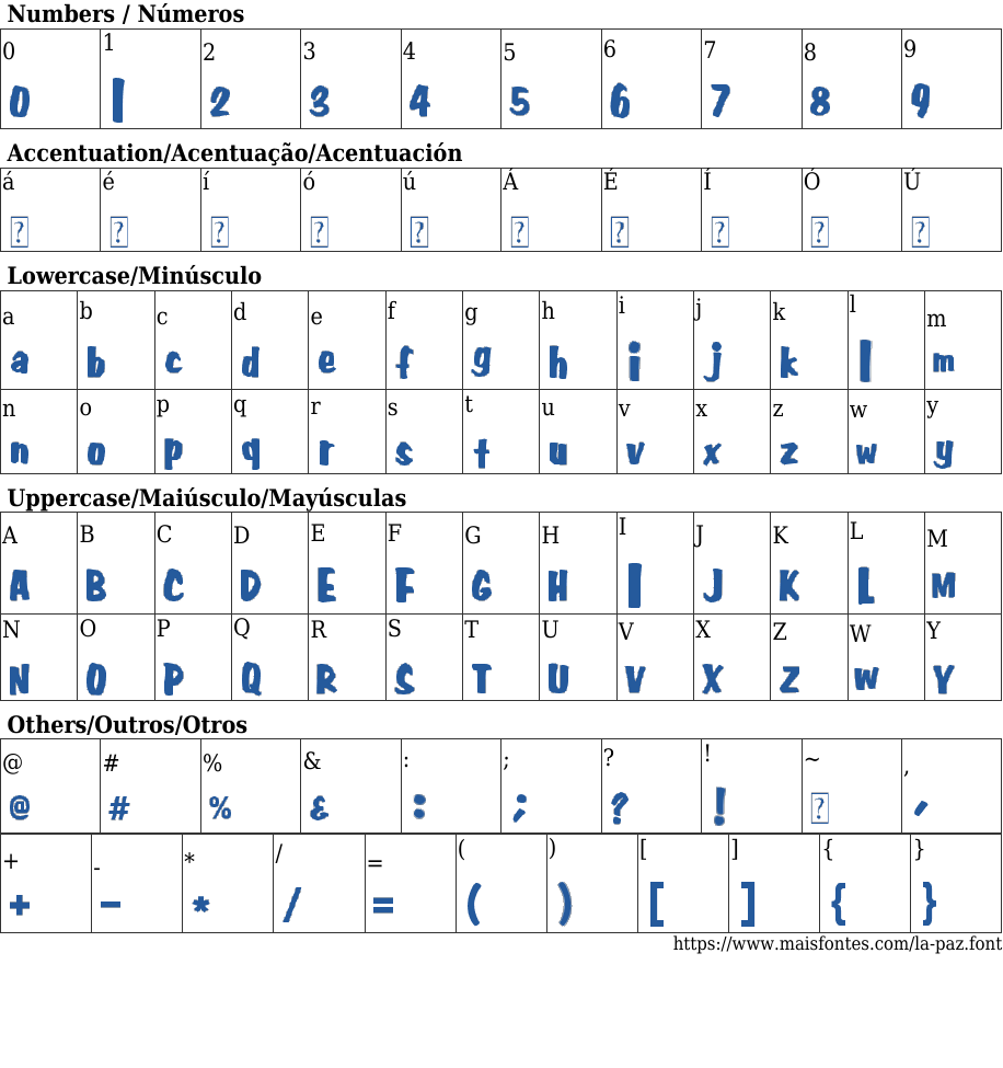 La Paz: Free Font Download | MaisFontes