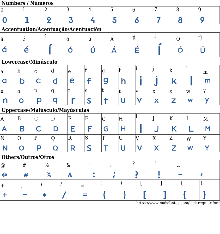 Lack Regular: Baixar Fonte Grátis | MaisFontes