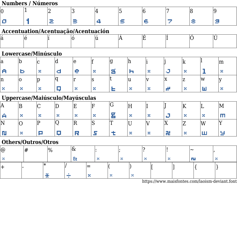 Laoism Deviant: Free Font Download | MaisFontes