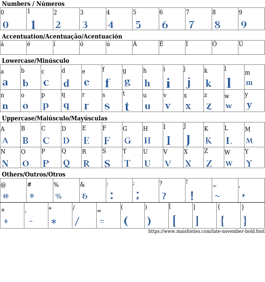 Late November Bold: Free Font Download | MaisFontes