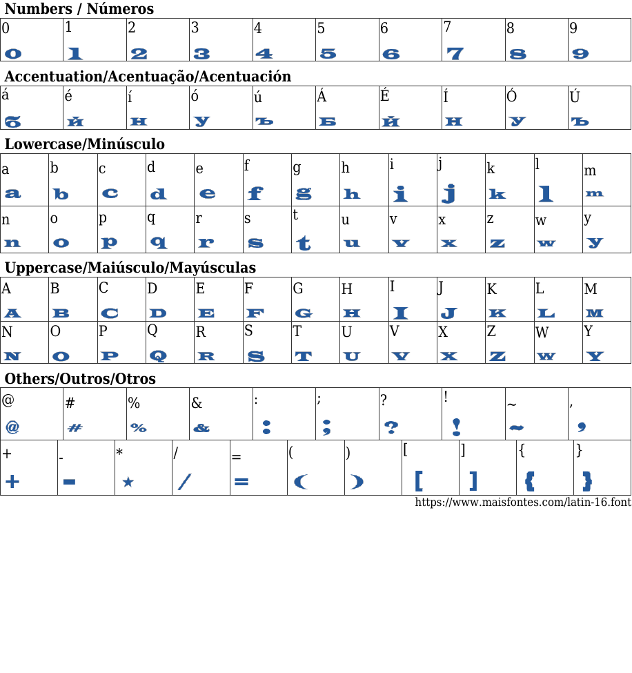 Latin: Free Font Download | MaisFontes