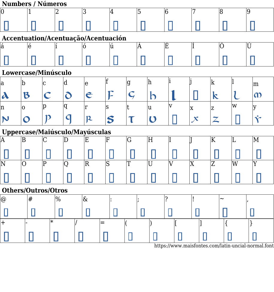 latin uncial normal: Baixar Fonte Grátis | MaisFontes
