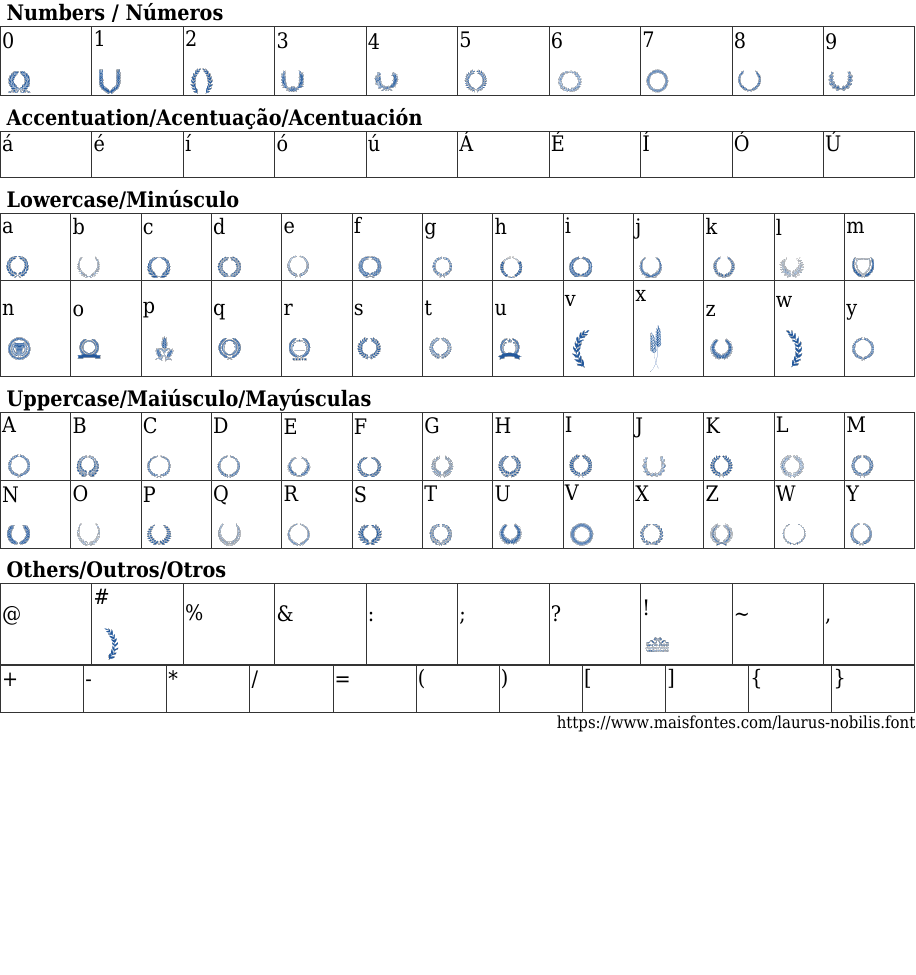 Laurus Nobilis: Free Font Download | MaisFontes