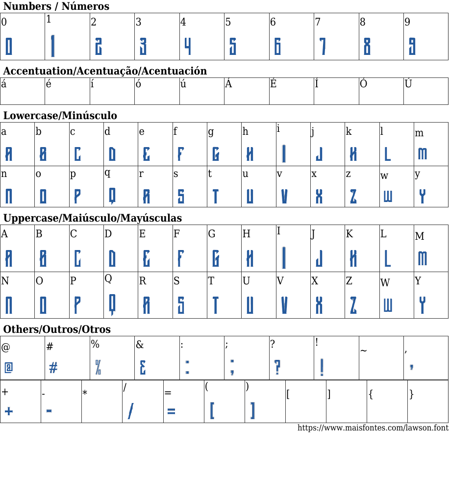 Lawson: Download Free Font | MaisFontes