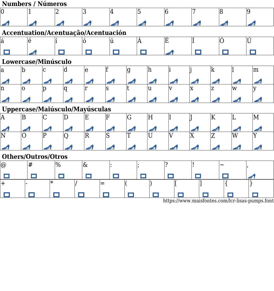 LCR Lisas Pumps: Baixar Fonte Grátis | MaisFontes