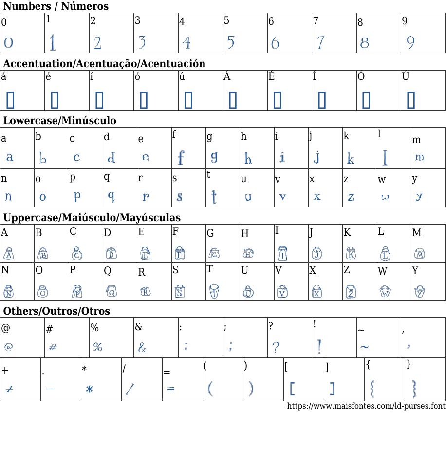 LD Purses: Baixar Fonte Grátis | MaisFontes