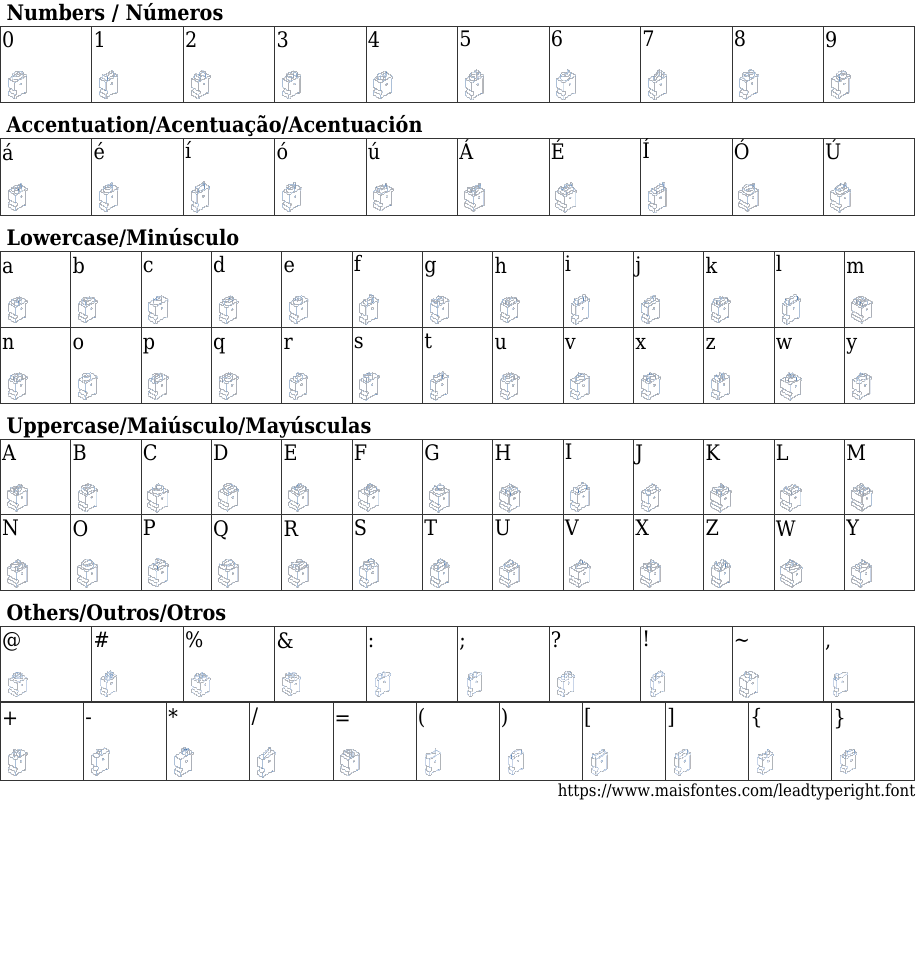 Lead Type Right: Baixar Fonte Grátis | MaisFontes