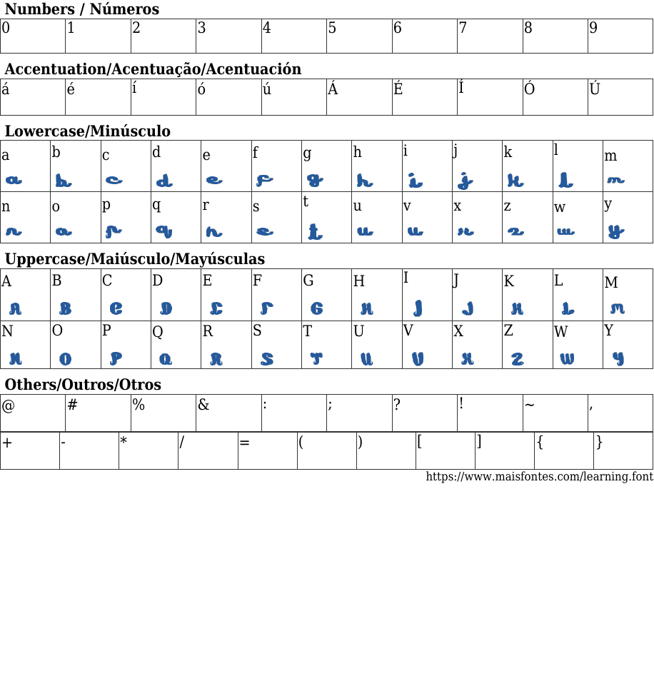 Learning: Free Font Download | MaisFontes