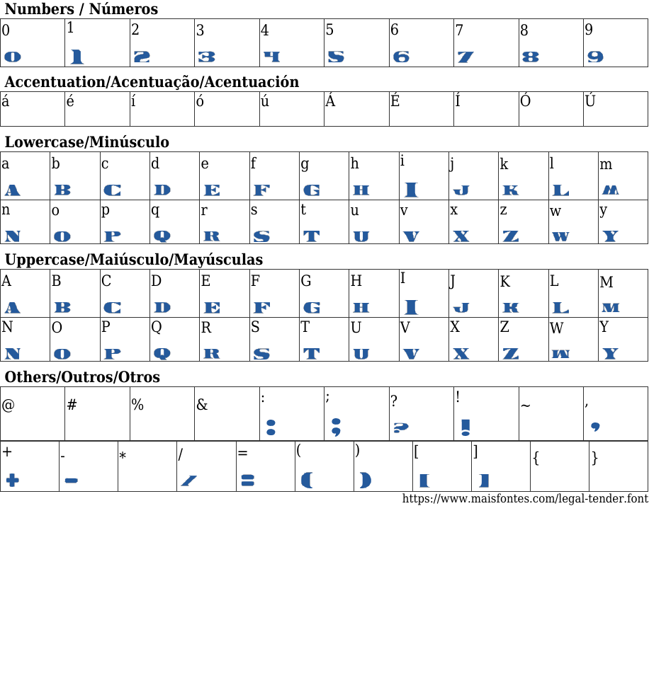 Legal Tender: Free Font Download | MaisFontes