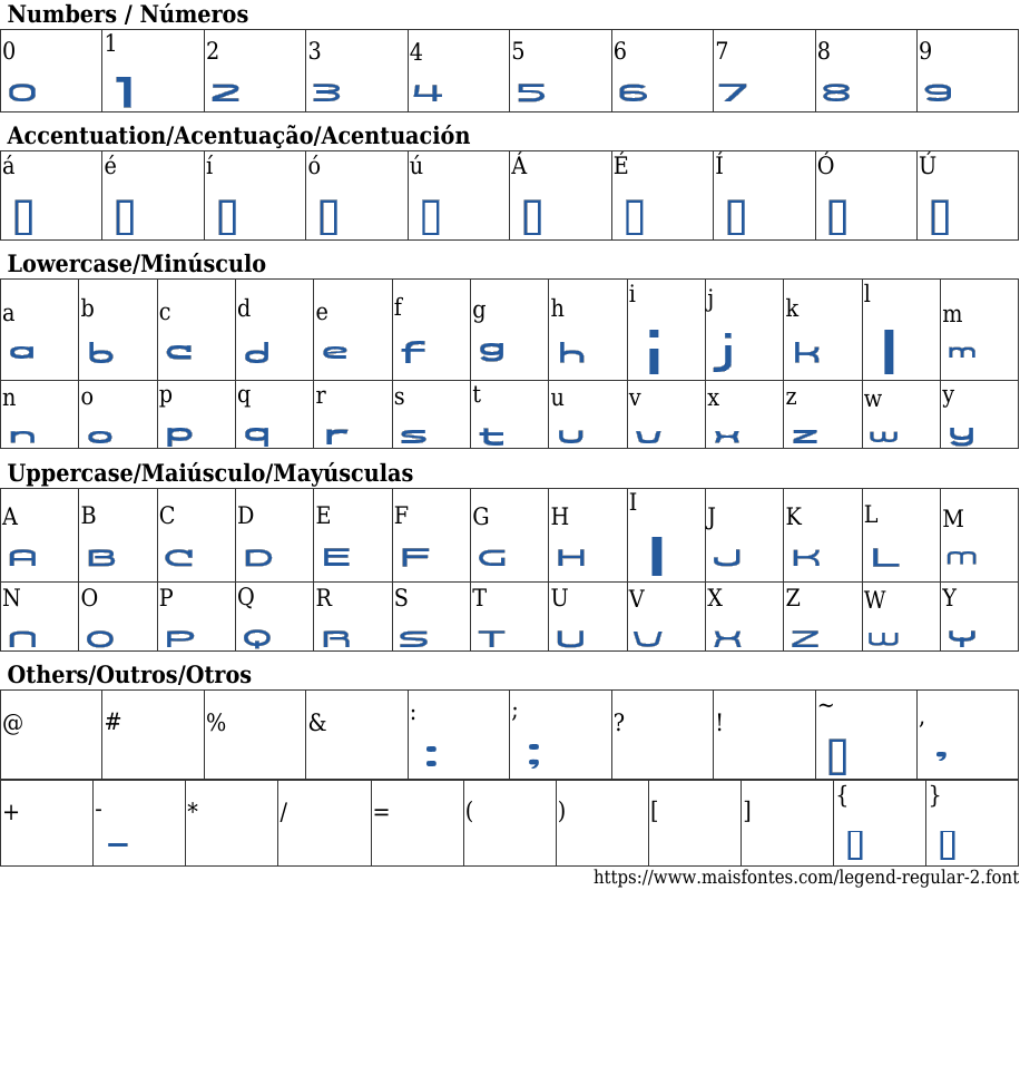 Legend Semi Regular: Baixar Fonte Grátis | MaisFontes