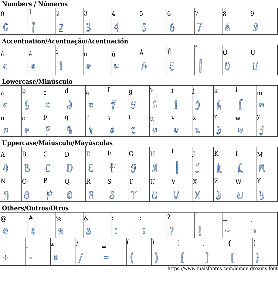 Lemon Dreams: Free Font Download | MaisFontes