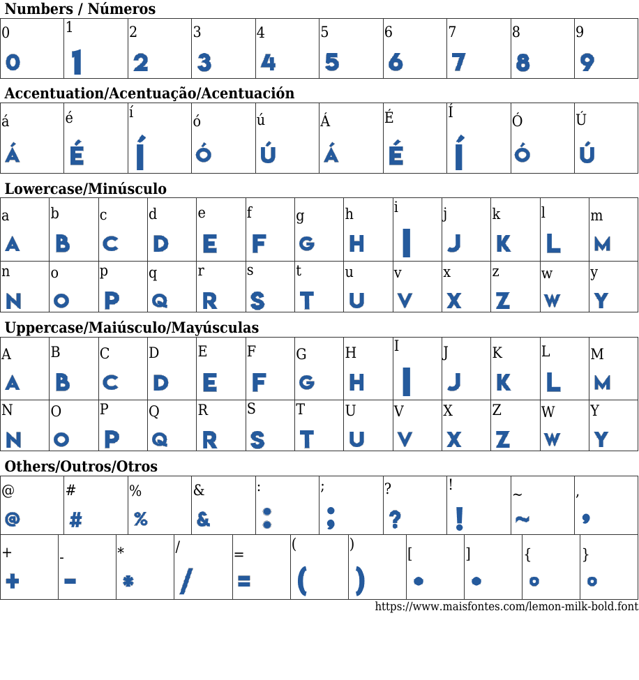 Lemon Milk bold: Free Font Download | MaisFontes